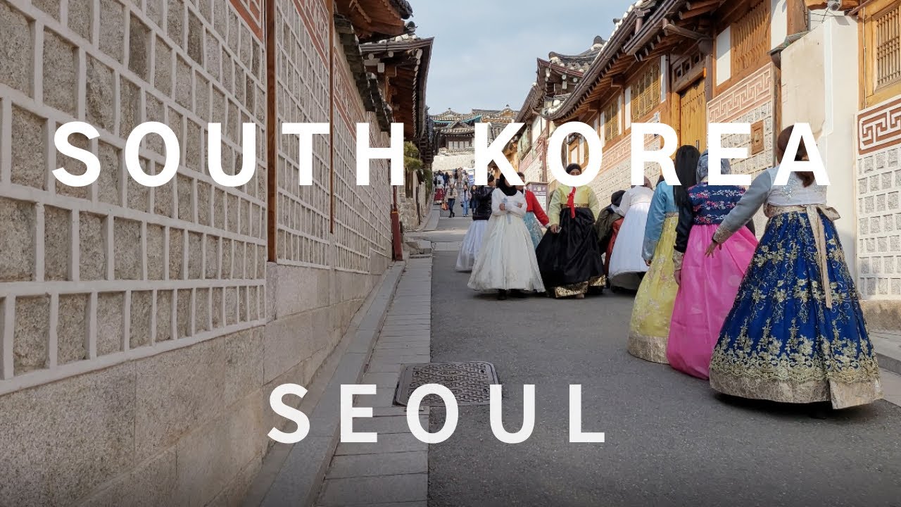 Insa-dong, Bukchon Hanok Village, Samcheong Park, Seoul, Korea l 韓国ソウル ...