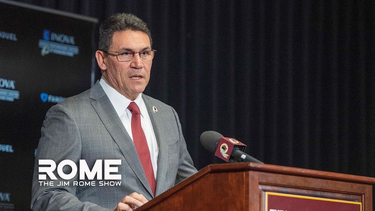 The Ron Rivera Era Has Begun In D.C. | The Jim Rome Show - YouTube