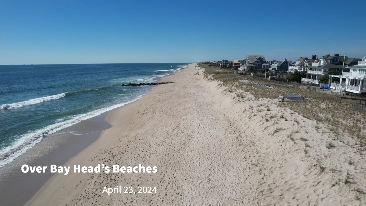An Aerial Tour of Bay Head's Beaches - April 23, 2024 - YouTube