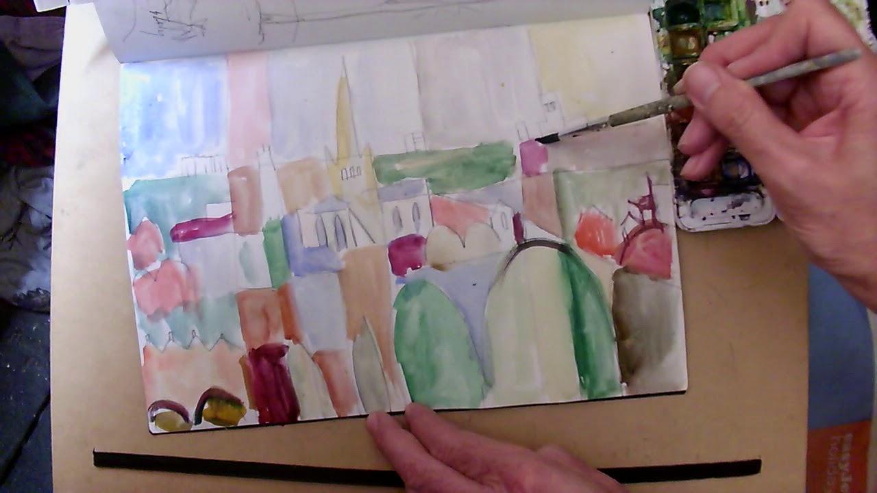 Paul Klee Demo Part 2 b Mark Batley - YouTube