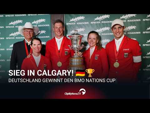 Deutschland triumphiert im BMO Nations Cup von Spruce Meadows! 🇩🇪🏆