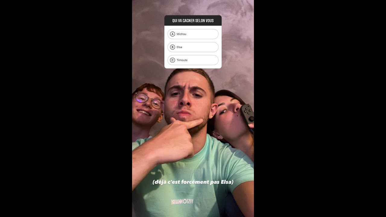ELSA MICHOU TIMOUTE soirée mario kart - YouTube
