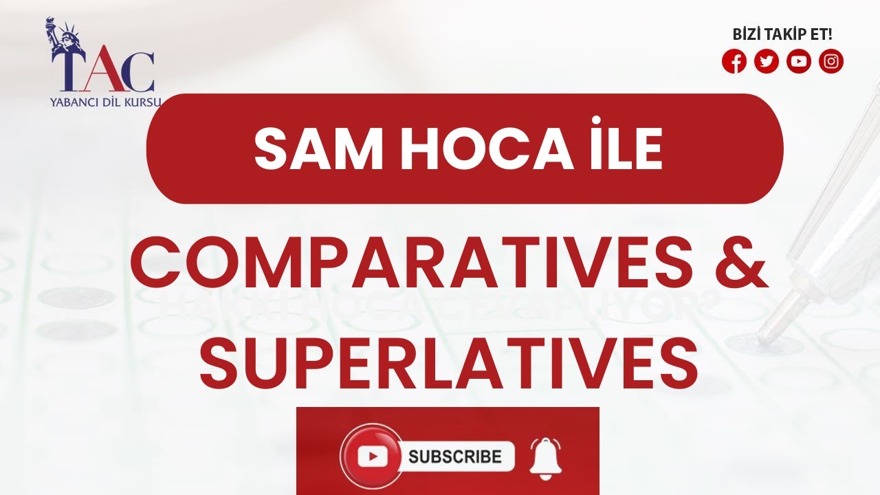 COMPARATIVES & SUPERLATIVES I SAM HOCA - YouTube
