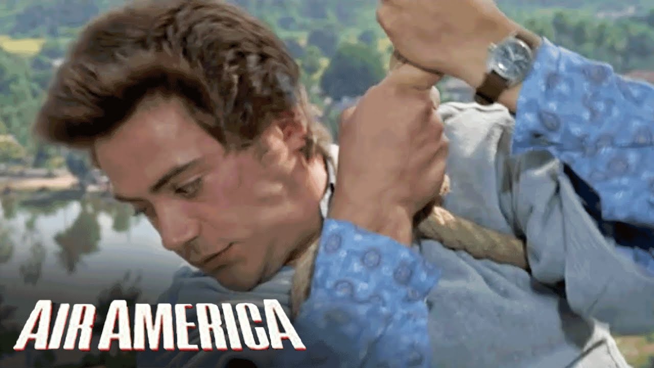 Billy Wakes Up Dangling From A Helicopter | Air America - YouTube