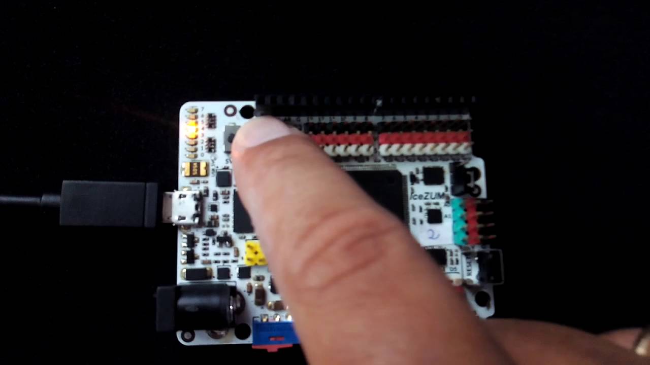 Testing the ACC0 (Apollo CPU Core 0) in FPGA - YouTube