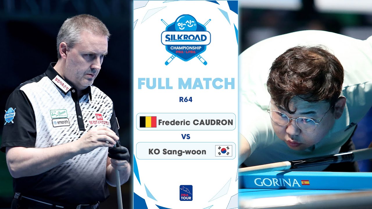 FULL MATCH: Frederic CAUDRON vs KO Sang-woon | PBA R64 - Silkroad ...