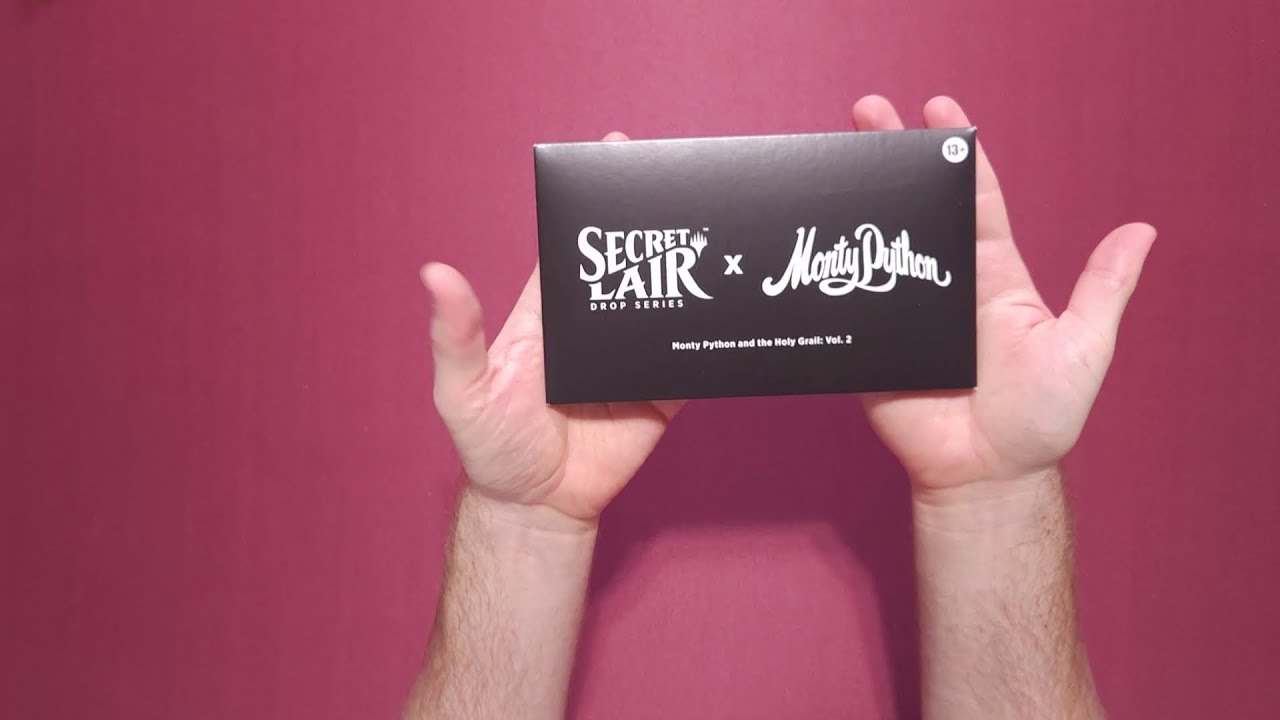 MTG Secret Lair Drop Series: Monty Python Vol. 2 - Unpackaging - YouTube
