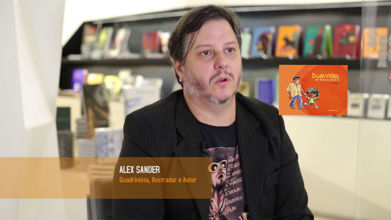 ALEX SANDER - Autor do Livro Duas Vidas Giramundo - YouTube