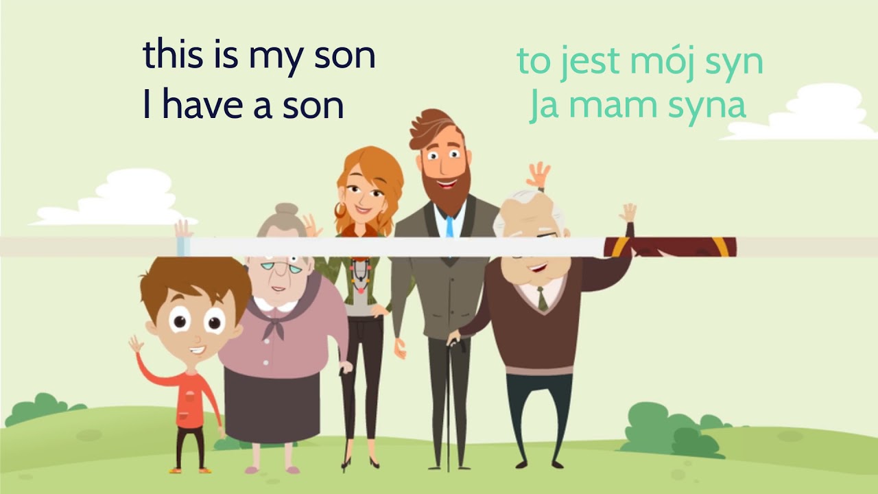 Rodzina - The family - Polish vocabulary - YouTube