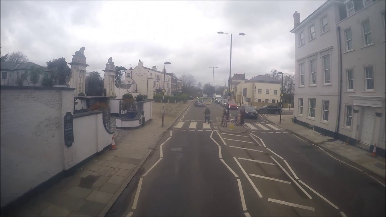 *ROUTE VISUAL* London Bus Route 411: Kingston - West Mosley I ADE40299 ...