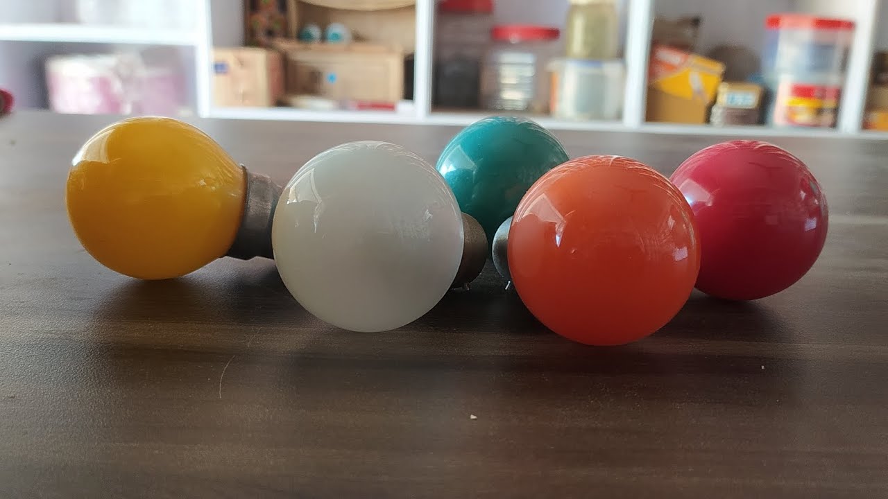 Zero Watt LED BULB of different colors || To Bijli Bill bhi kam or Room ...