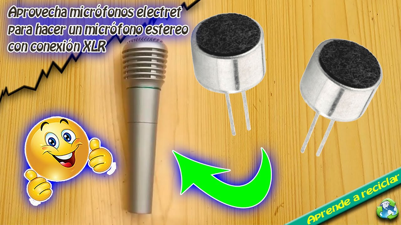 Aprovecha micrófonos electret para hacer un micrófono estereo con ...