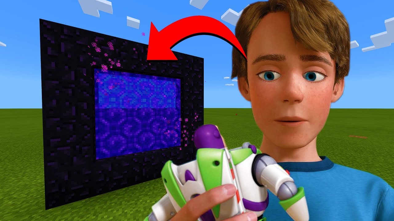How To Make A Portal To The Toy Story 4 Andy Dimension in Minecraft ...
