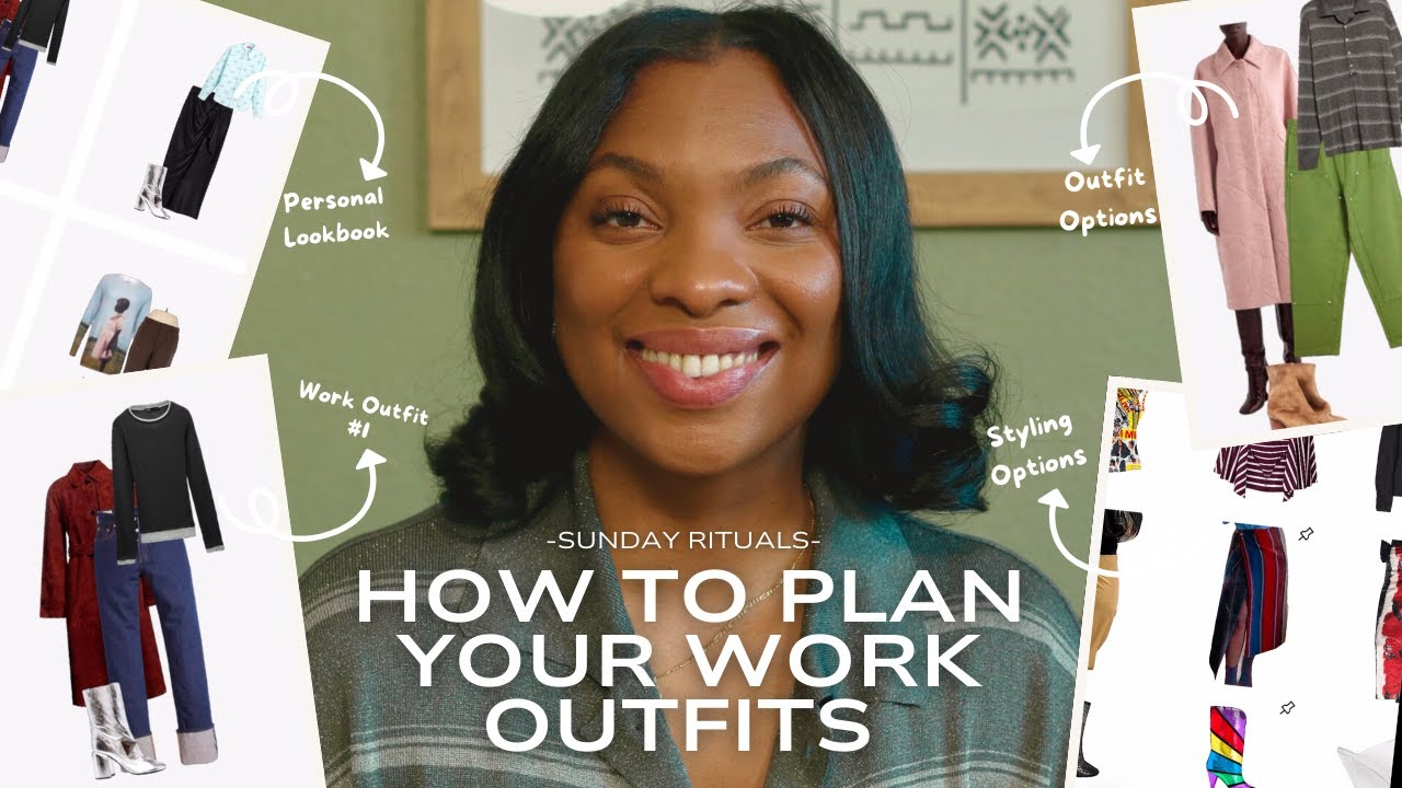 Sunday Rituals - Planning Outfits for the Work Week using my 1-Thing ...