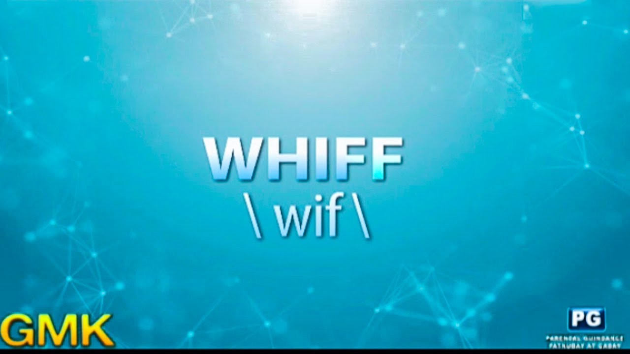 Whiff | Word of the Day - YouTube