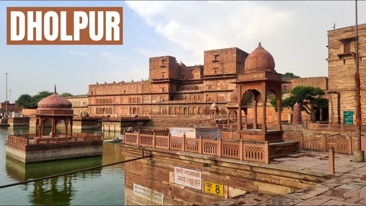 🇮🇳 Un site méconnu du Rajasthan, Machkund Chattriya à Dholpur - YouTube