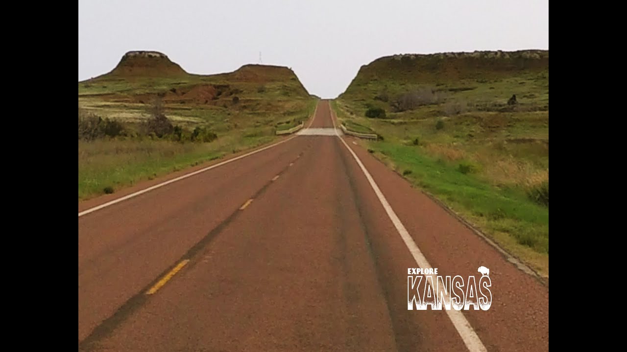 Explore Kansas- Gypsum Hills Scenic Byway - YouTube