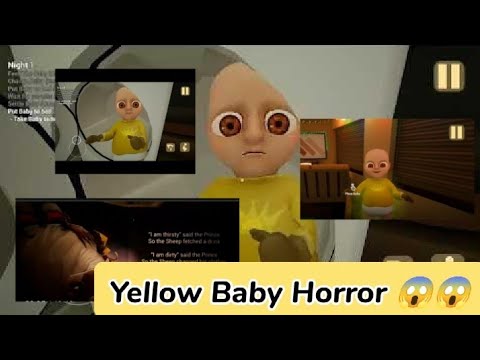 Escaping from this Baby In Yellow 😱😰 / The Yellow Baby New Update 2023 ...