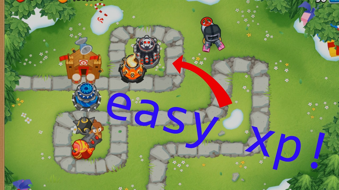 Easy XP For The Tack Shooter - BTD6 - YouTube