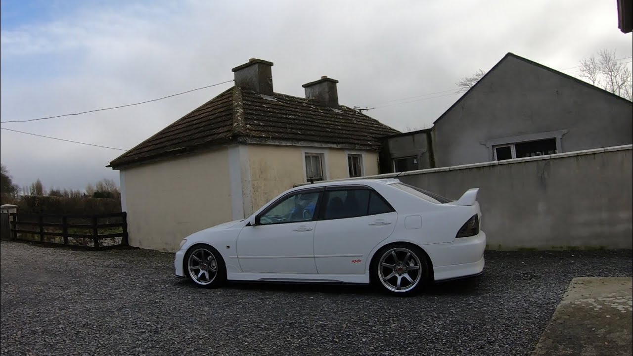 Altezza on Irish back roads! Filthy! - YouTube