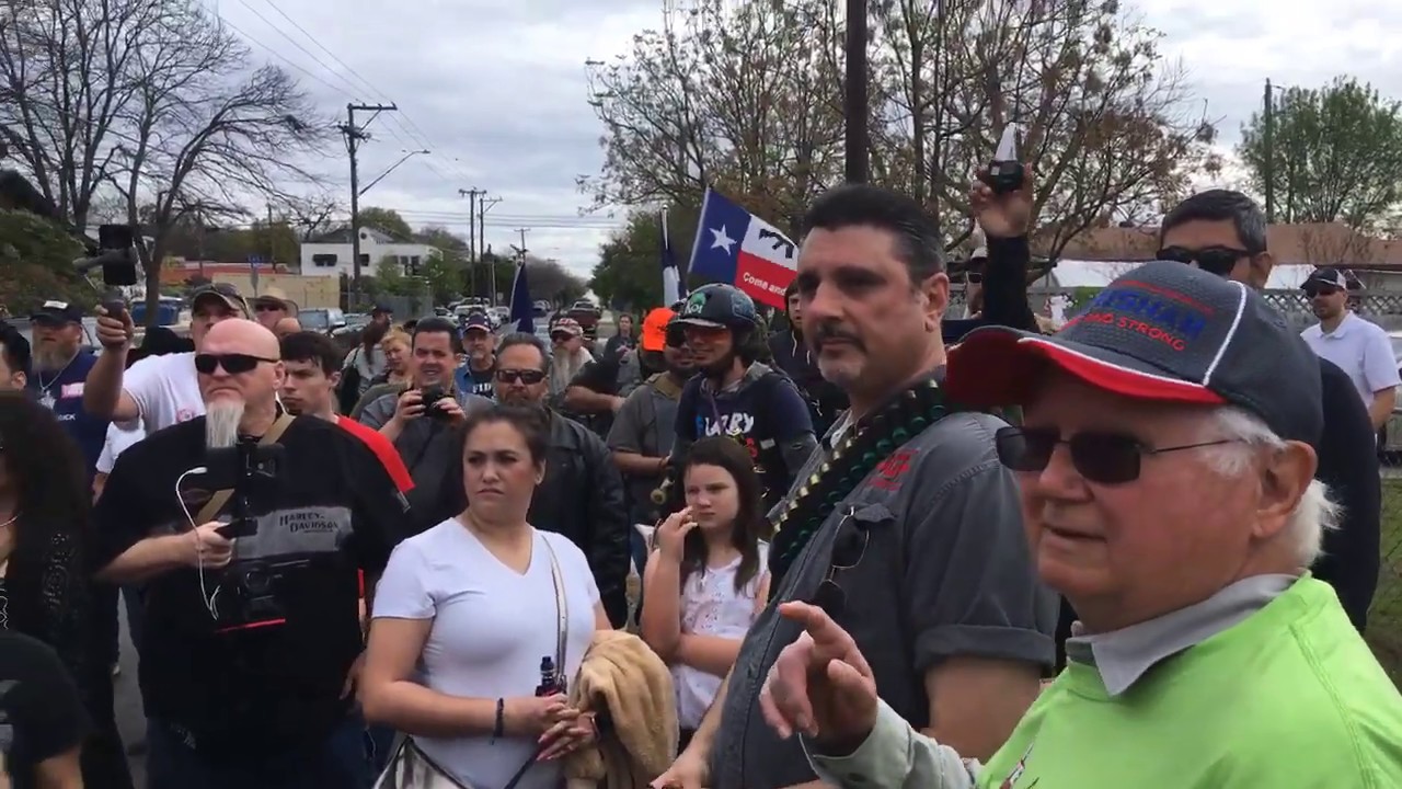 After the Olmos Park Open Carry rally - YouTube