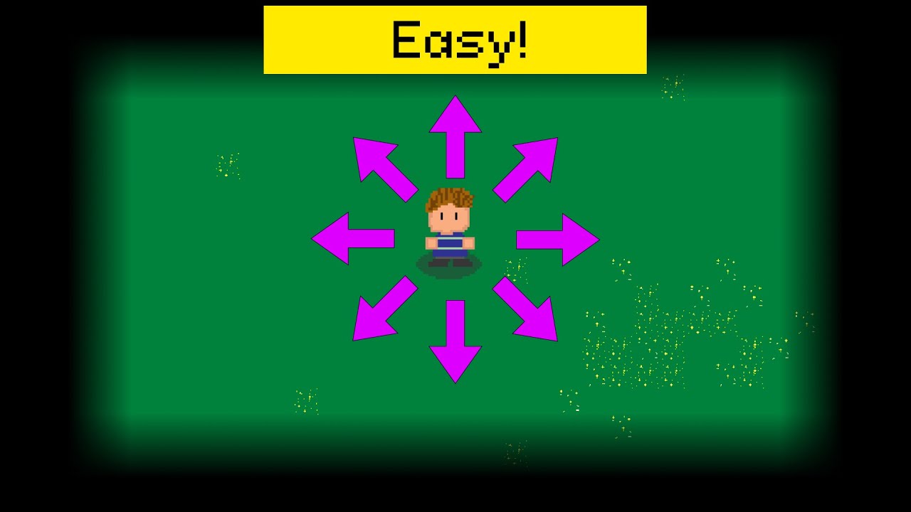 GameMaker Studio 2 | 8-Directional Movement | GML Code - YouTube