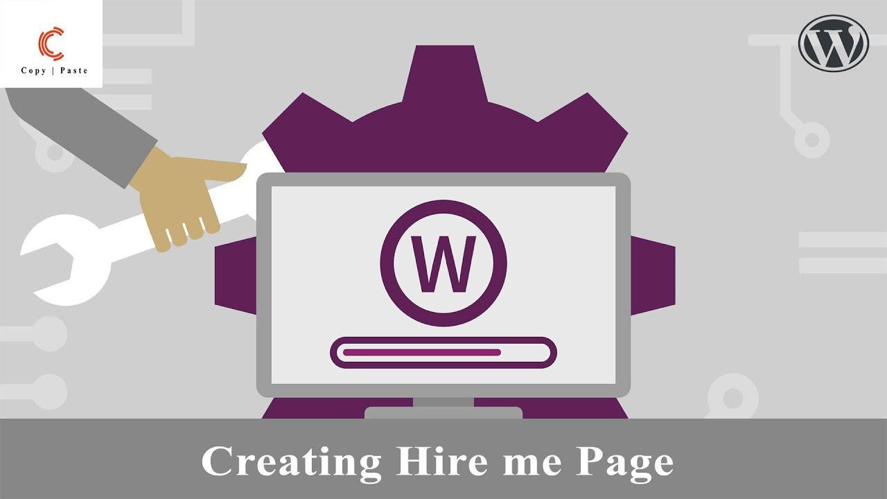 Ch 2- Lecture 16- Creating Hire me Page | Building WordPress Resume ...