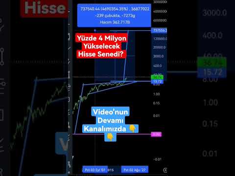 Yüzde 4 Milyon Yükselecek Hisse Senedi? #shorts #shortsvideo #kısavideolar #fyp #keşfet #borsa