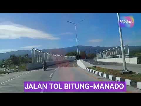 JALAN TOL BITUNG-MANADO - YouTube