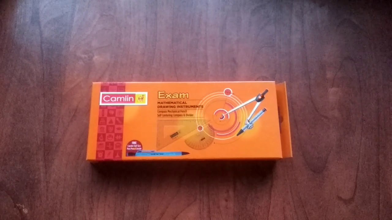 Study by camlin exam geometry Box - YouTube
