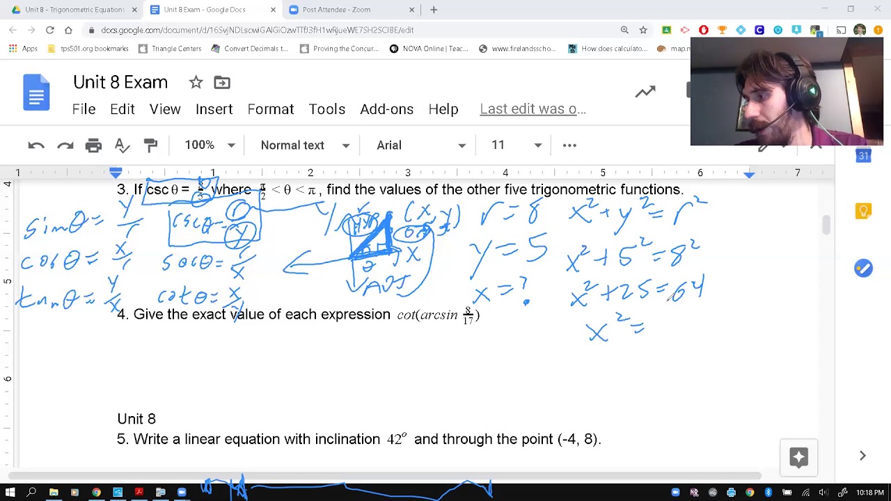 Precalculus Review Lesson 1 - YouTube