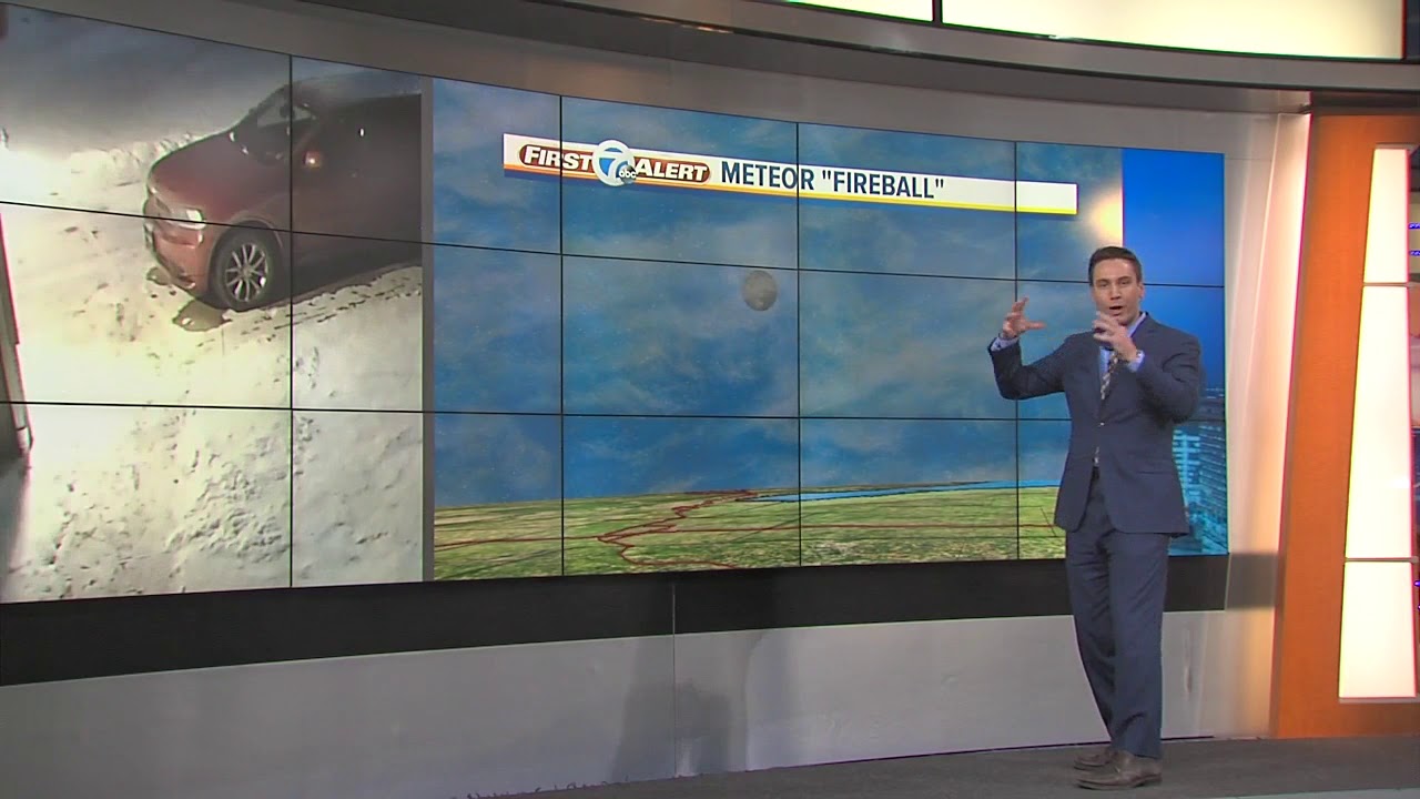 Meteorologist Kevin Jeanes discusses meteor that lit up the sky - YouTube