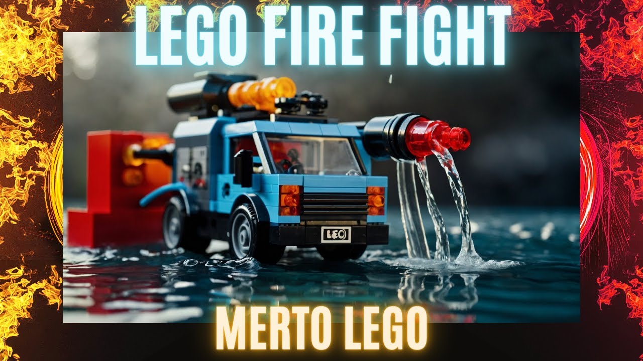 Brick Battle: Epic Lego Fire Fight! - YouTube