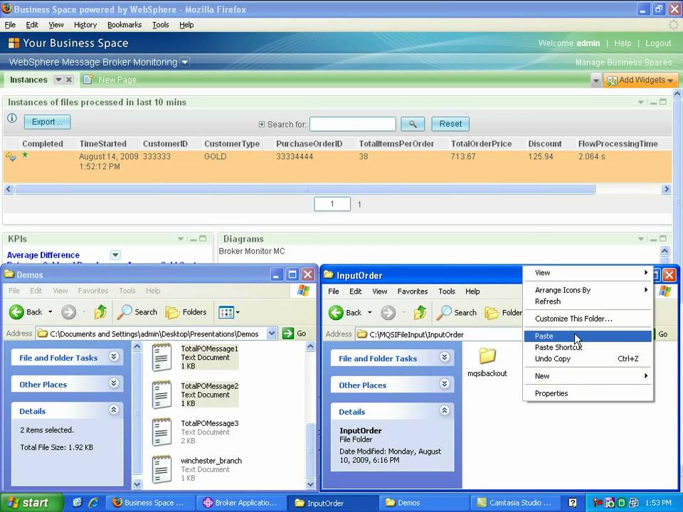 Real time Monitoring of WebSphere Message Broker flows - YouTube