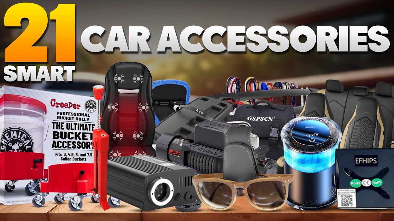21 Smart Car Accessories On Amazon You Must Try - YouTube