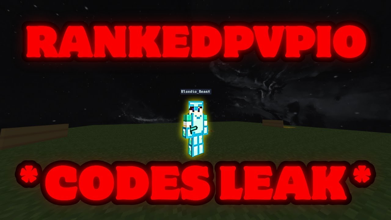 HOW TO GET RANKED PVP IO CODES I BLOXD BEAST I #bloxdio #bloxd - YouTube