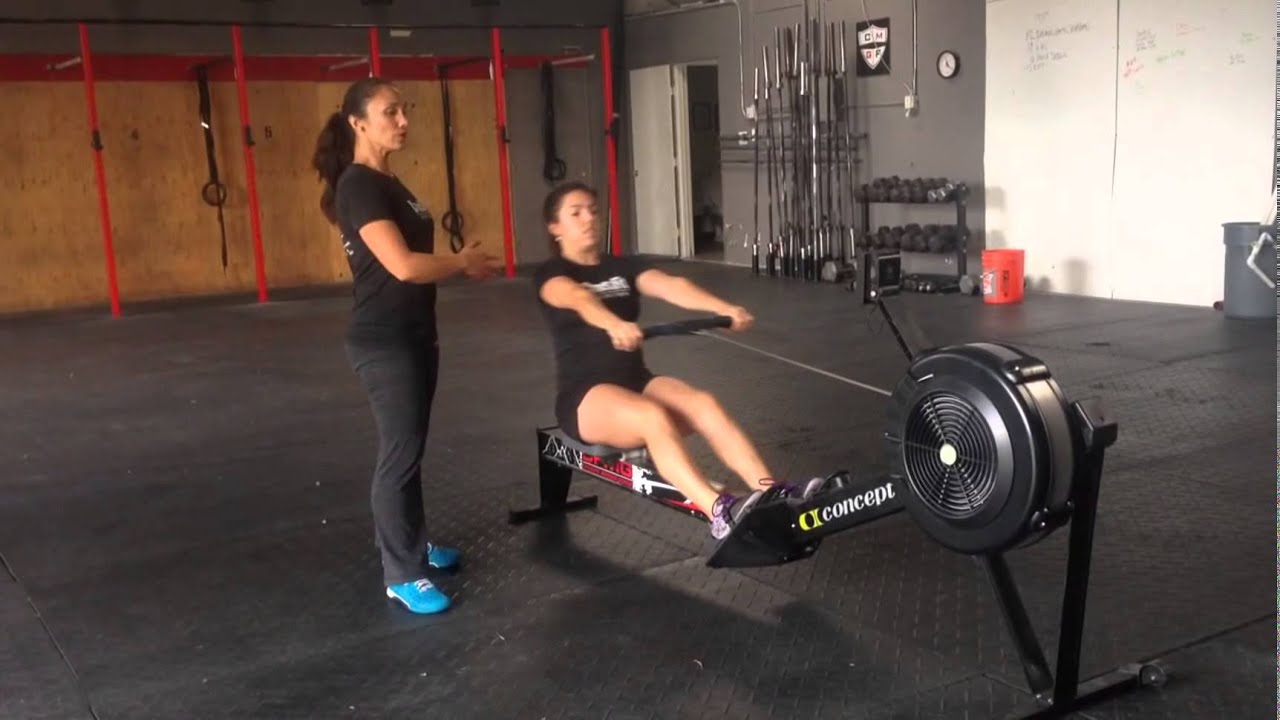 Reverse Pick Drill (Rowing) CrossFit Mission Gorge - YouTube