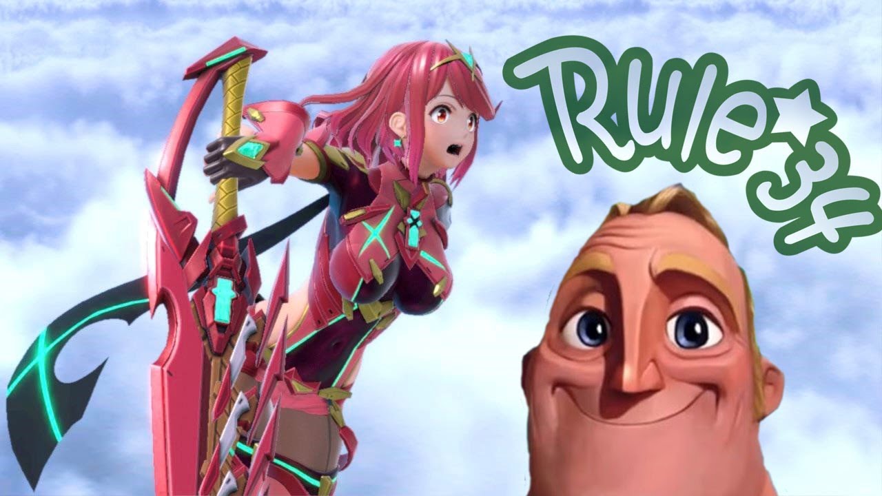 Rule 34 artists watching Smash DLC reveal trailer(Mr Incredible ...