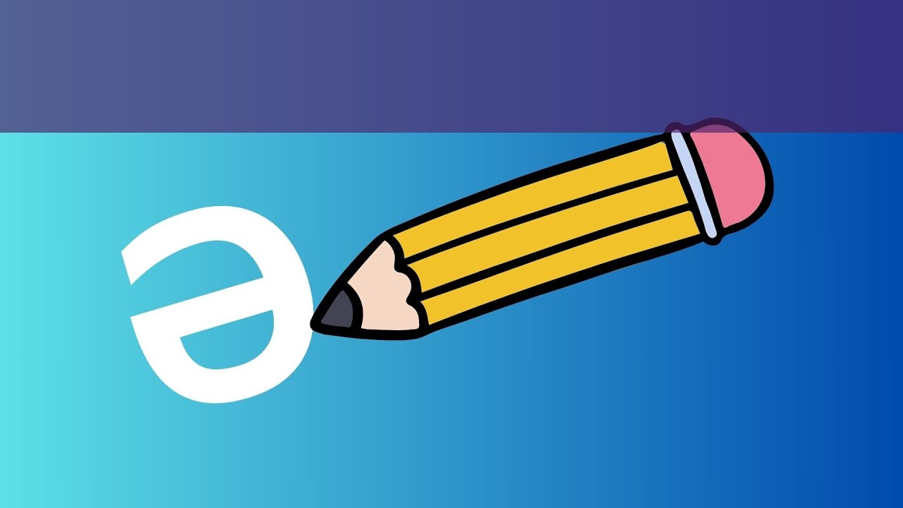 How to Handwrite the Schwa /Ə/ - YouTube