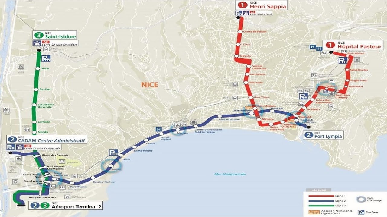 Nice Tramway - Bonus Video 1 - What has changed on the network since we ...