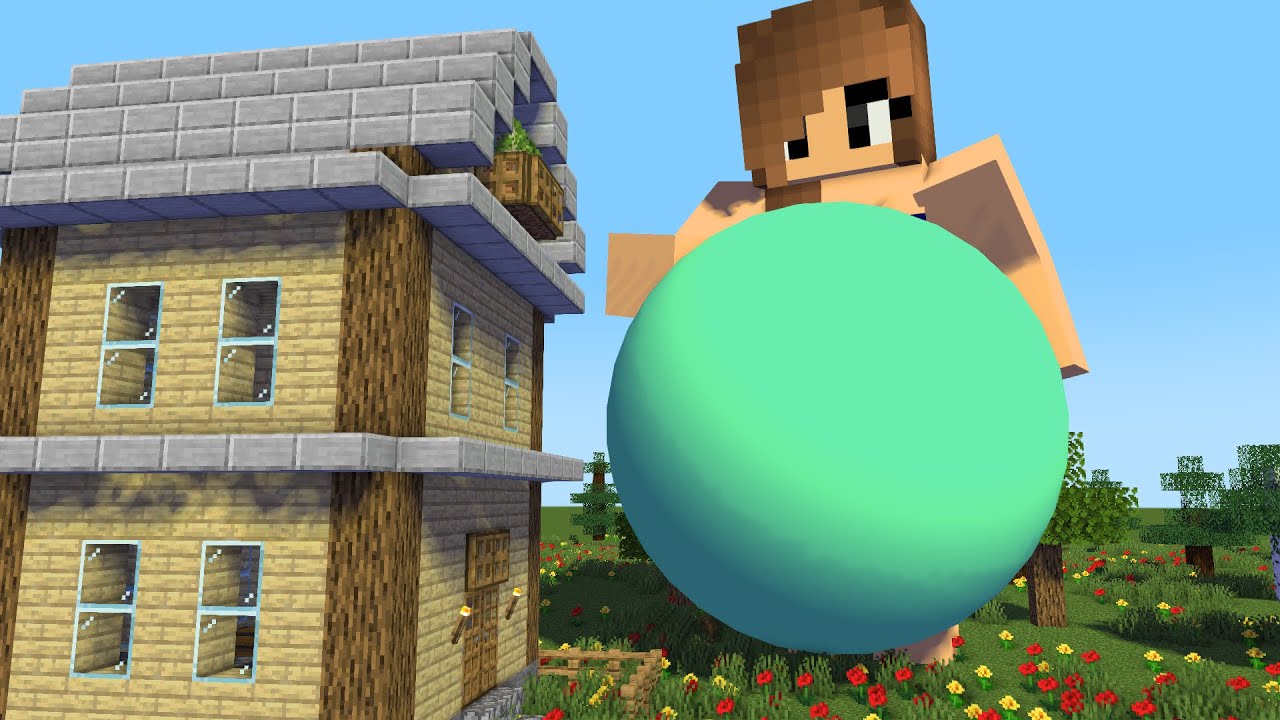 Giant Girl Vore Tiny World Challenge - Minecraft Animation - YouTube