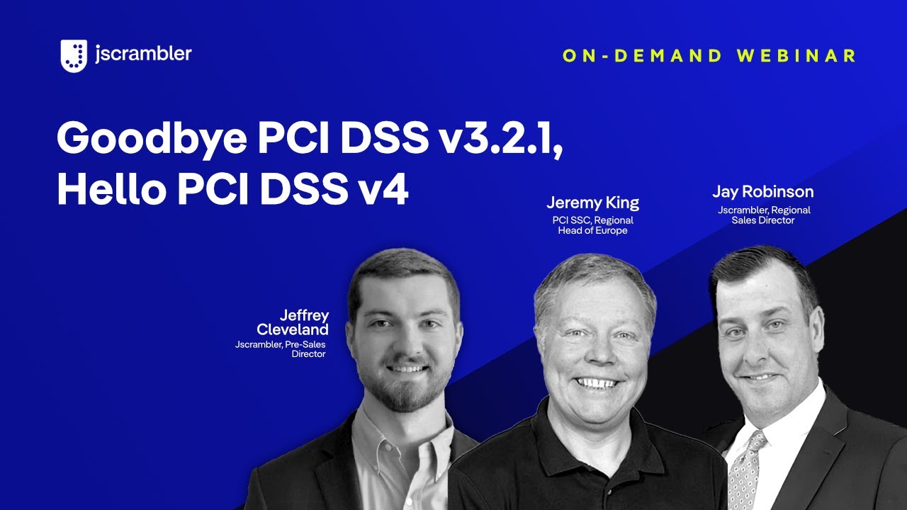 [Webinar] Goodbye PCI DSS v3.2.1, Hello PCI DSS v4 - YouTube