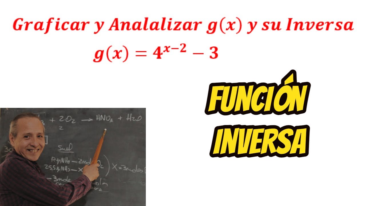Análisis y Gráfica de una Función Exponencial y su Inversa - YouTube