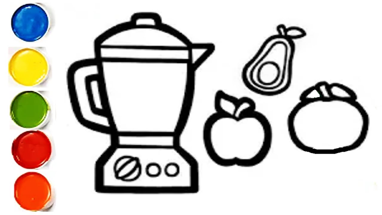 Mixer Drawing, Painting & Coloring for kids and toddlers | Mixer ...