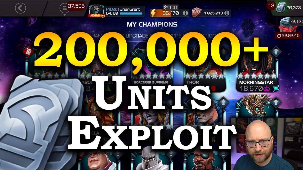 Huge Gifting Exploit - 200,000+ Easy Units | Marvel Contest of ...