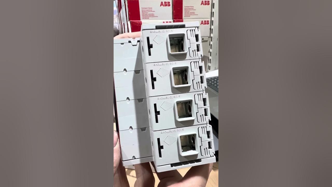 Авто-ский Вык-тель ABB S804P c125a 50ka - YouTube