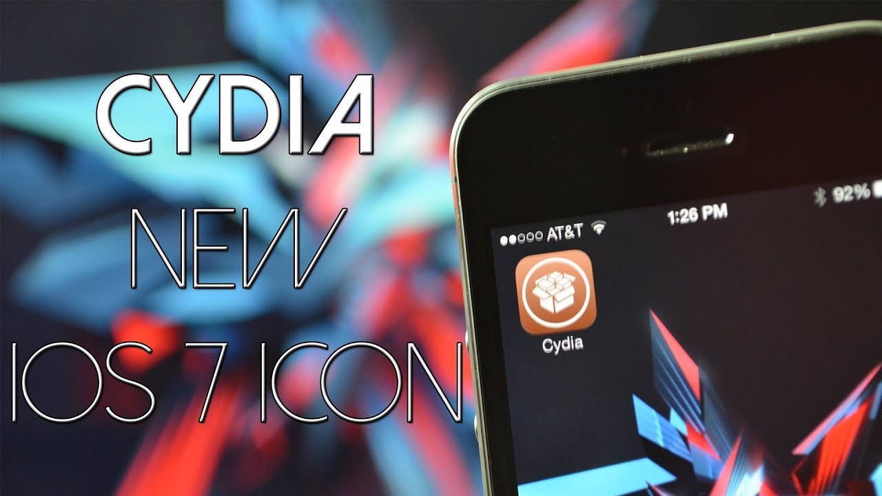 iOS 7 Jailbreak: How To Change Cydia Icon To A Flat iOS 7 Look - YouTube