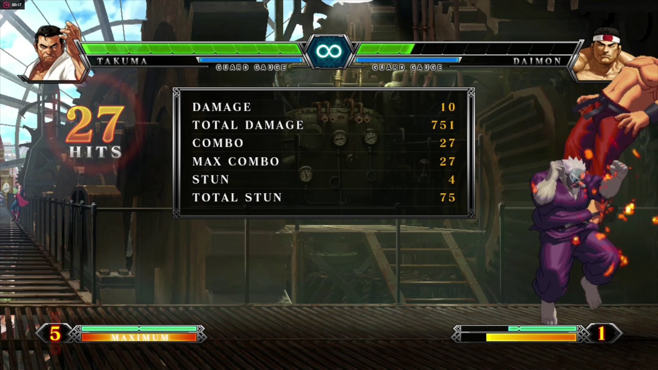 kof xiii combo takuma - YouTube