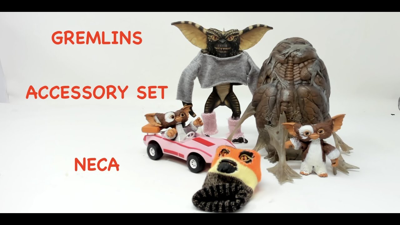 UNBOXING AND BLIND REVIEW OF GREMLINS ACCESSORY SET BY NECA - YouTube