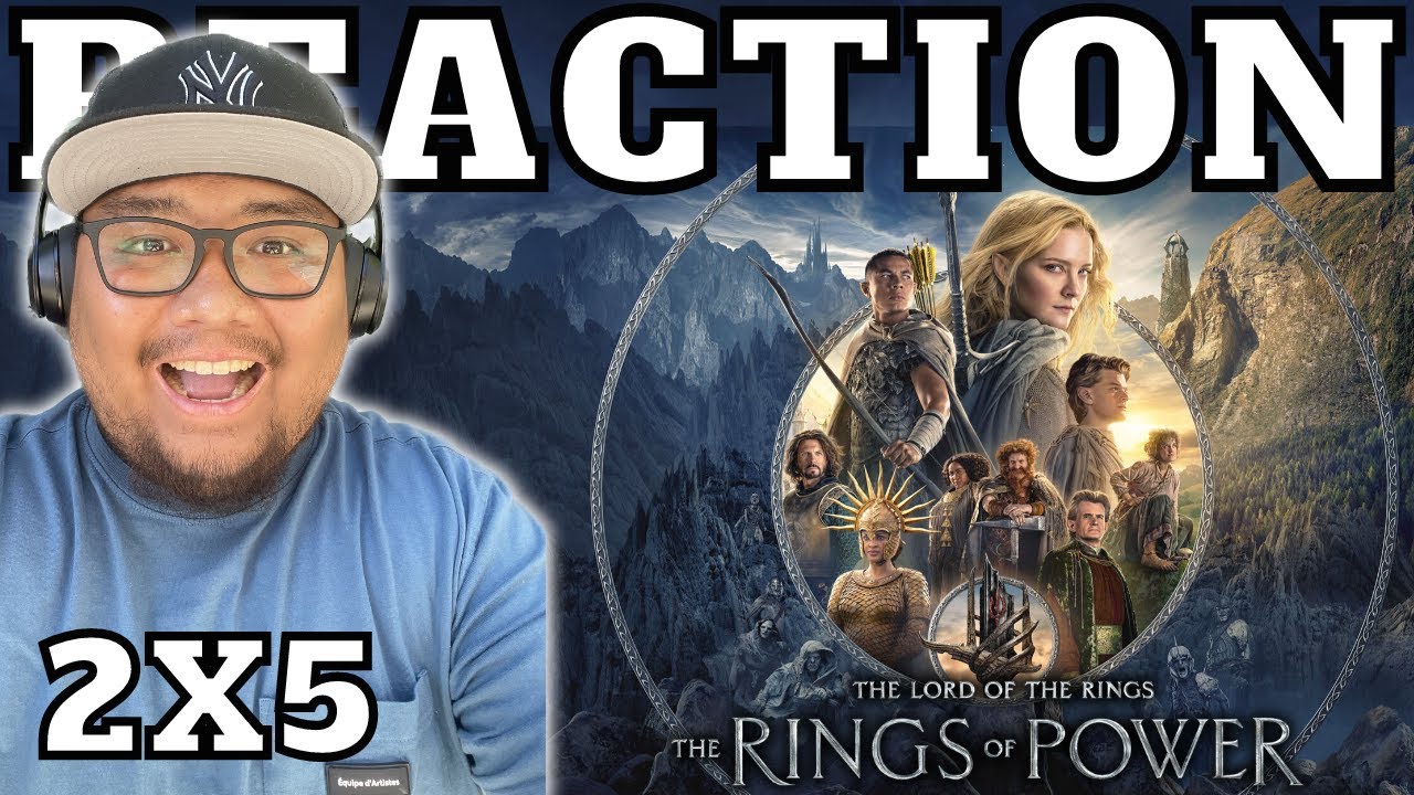The Rings of Power 2x5 REACTION!! | "Halls of Stone" | The Lord of the ...